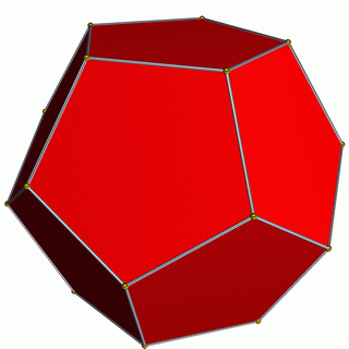GIF dodecahedron geometry math - animated GIF on GIFER