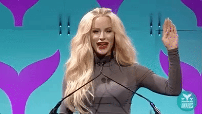 Gigi gorgeous shorty awards 2017 shorty awards GIF - Find on GIFER