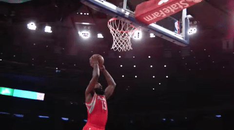 James Harden With A Tomahawk Dunk Gif High Sports News, Headlines
