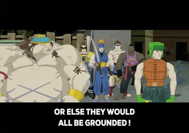 GIF anime eric cartman kyle broflovski - animated GIF on GIFER