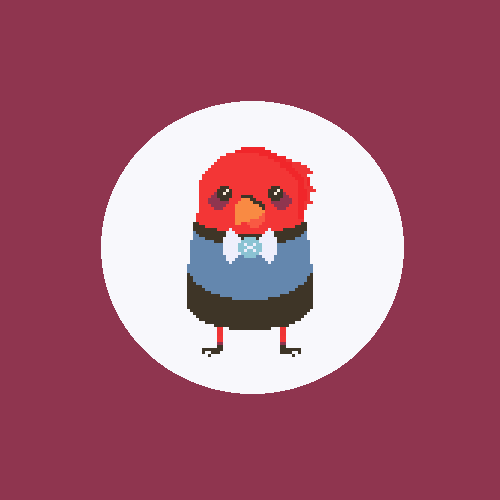 Pixel art bird sprite commissions GIF - Find on GIFER