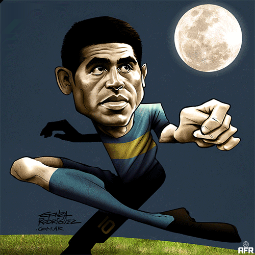 Soccer boca juniors art GIF - Find on GIFER