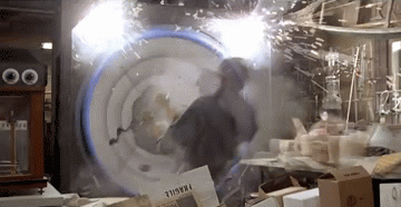 Christopher Lloyd Reaction Gif
