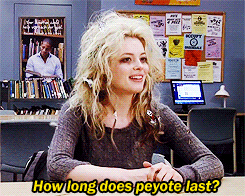 Peyote britta perry community GIF - Find on GIFER