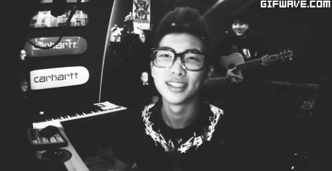 Rap monster GIF - Find on GIFER