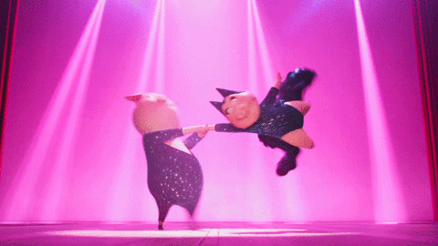 Rosita sing movie dance GIF - Find on GIFER