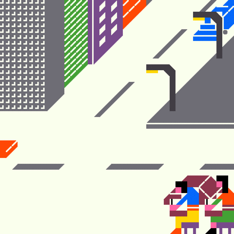 Petscii car GIF - Find on GIFER