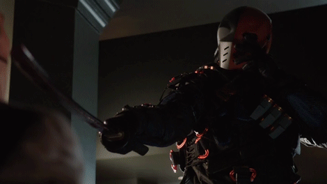 Deathstroke dc comics arrow GIF - Find on GIFER