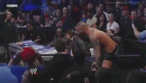 Double axe handle randy orton GIF - Find on GIFER