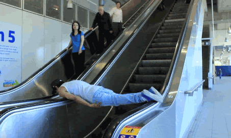 Vancouver planking skytrain GIF - Find on GIFER