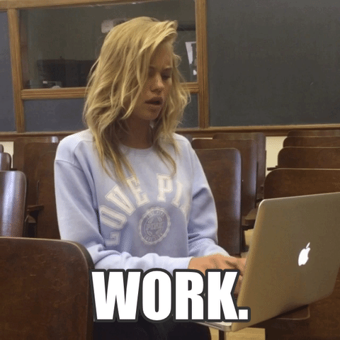 Laptop school work GIF on GIFER - by Brasida