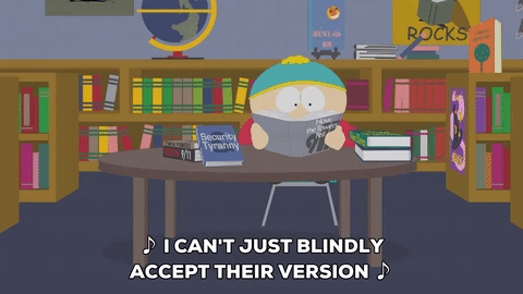Reading cartman library GIF - Find on GIFER