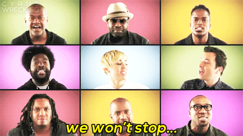 GIF miley cyrus bangerz acapella - animated GIF on GIFER