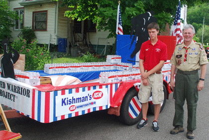 GIF view independent warriors parade - animated GIF on GIFER