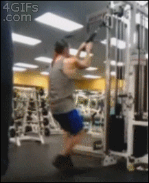 Wtf exercise triceps GIF - Find on GIFER