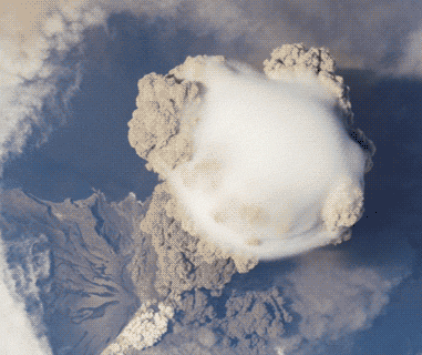 Space volcano GIF - Find on GIFER