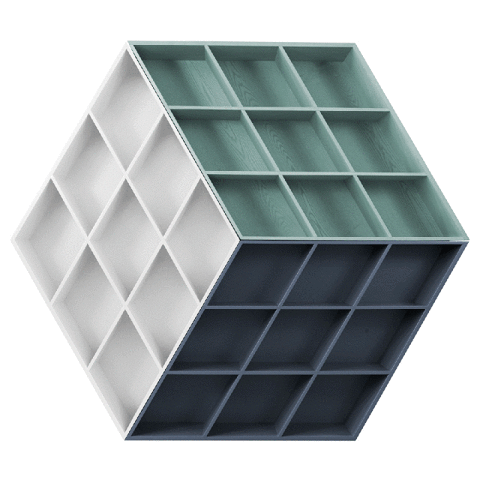Illusion art rubix cube GIF - Find on GIFER