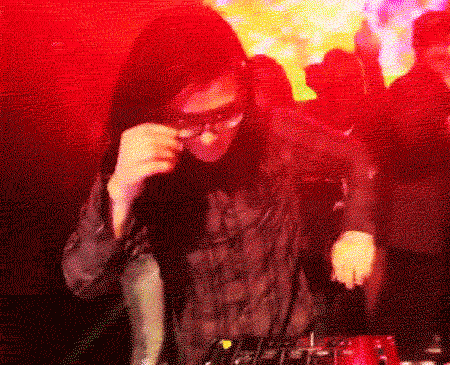 GIF skrillex - animated GIF on GIFER
