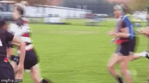 Big hit ruck GIF - Find on GIFER