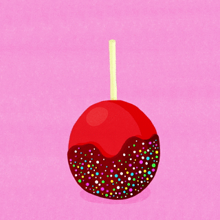 GIF candy apple art hi - animated GIF on GIFER