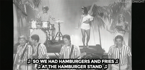 Music dancing food GIF - Find on GIFER