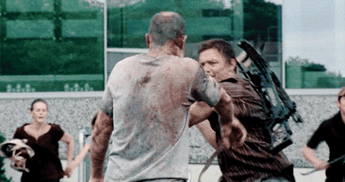 Zombie defence tactic GIF - Find on GIFER