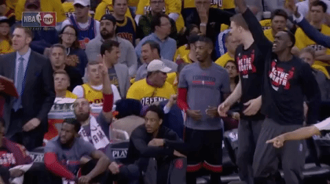 Nba playoffs raptors toronto raptors GIF - Find on GIFER