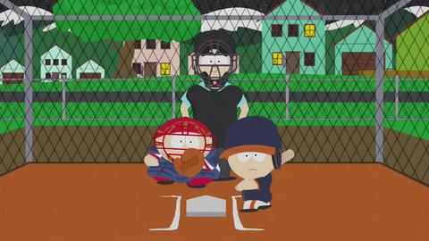 GIF baseball eric cartman ball - animated GIF on GIFER