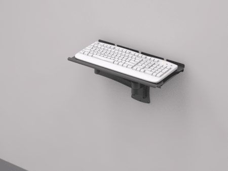 Computer Keyboard Shelf Wall Mount - Wall Design Ideas