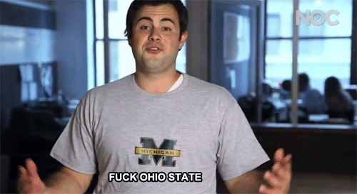 GIF michigan michigan football buckeyes - animated GIF on GIFER