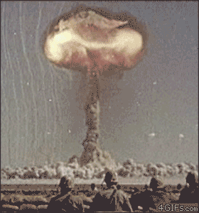Radiation test exposure GIF - Find on GIFER