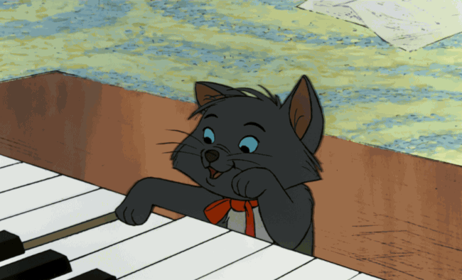 The aristocats berlioz cat GIF - Find on GIFER
