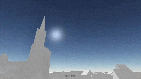 Eclipse simulation GIF - Find on GIFER