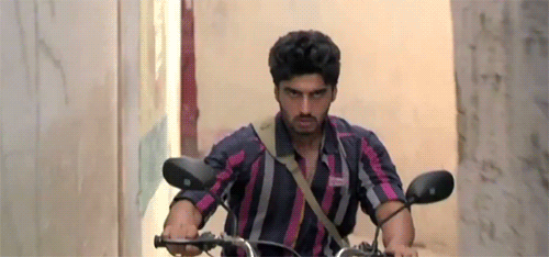 Arjun kapoor bollywood motorcycle GIF - Find on GIFER