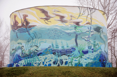 GIF mural - animated GIF on GIFER