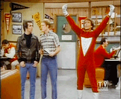 Henry Winkler Fonzie Arrestado Desarrollo Gif