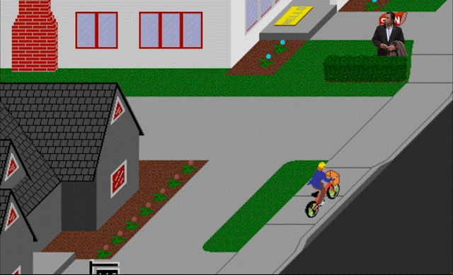 Paperboy gaming mrw GIF - Find on GIFER