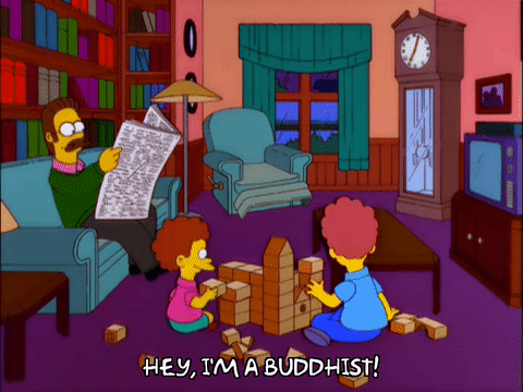 Ned flanders blocks episode 6 GIF - Find on GIFER