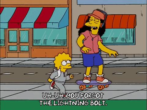 Jogging lisa simpson episode 7 GIF - Find on GIFER