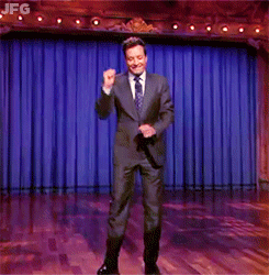 GIF dancing jimmy fallon late night - animated GIF on GIFER