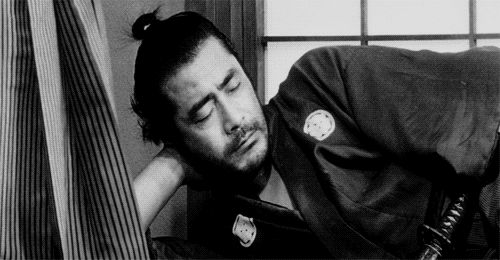 Toshiro mifune sanjuro lol GIF - Find on GIFER