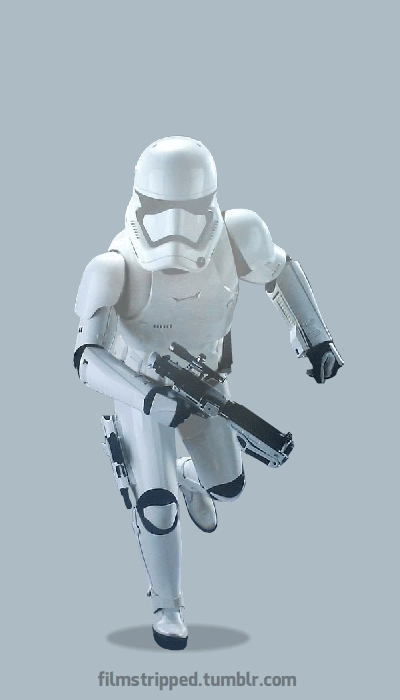 GIF tumblr featured stormtrooper animation - animated GIF on GIFER