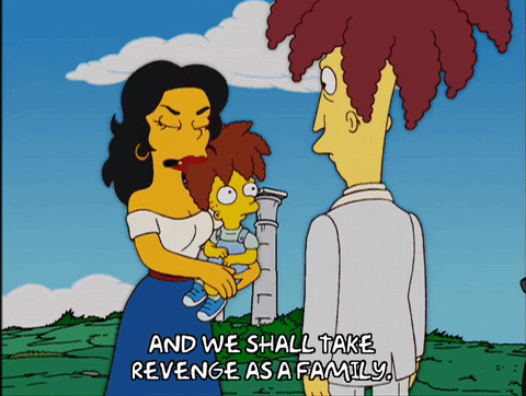 Sideshow bob vindictive episode 8 GIF - Find on GIFER