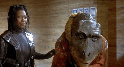 Dinosaurs whoopi goldberg aion GIF - Find on GIFER