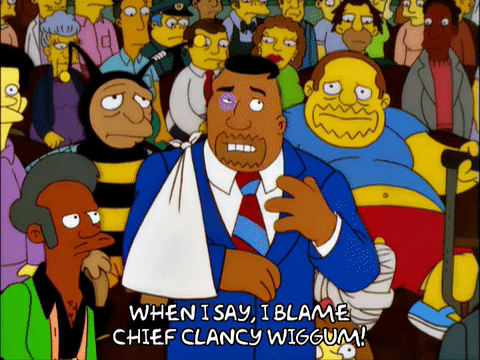 Episode 22 season 13 chief wiggum GIF - Find on GIFER