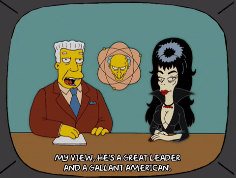 GIF episode 22 season 15 kent brockman - animated GIF on GIFER
