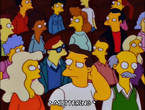 Muttering season 9 GIF - Find on GIFER