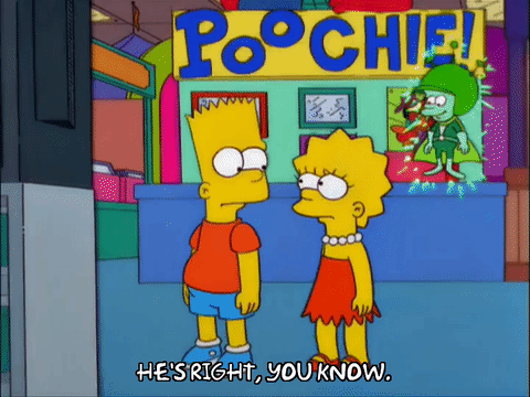 Bart simpson lisa simpson episode 9 GIF - Find on GIFER