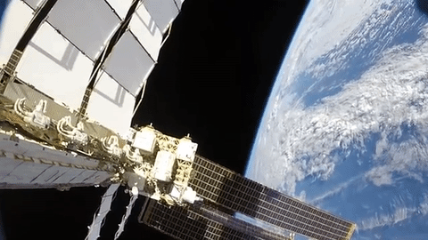 Nasa spacewalk space GIF - Find on GIFER