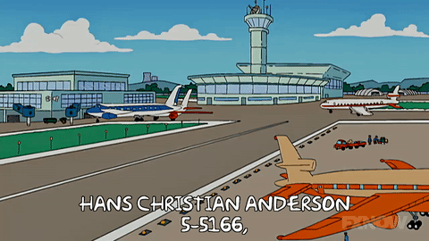 GIF episode 6 season 19 airport - animated GIF on GIFER